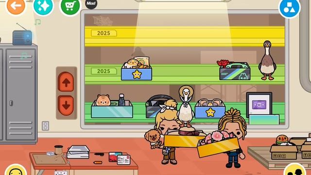 Обустройство горохового домика в toca boca