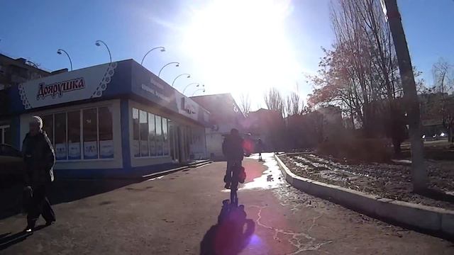 Велопрогулка (2017/02/16) вот  такая зима в феврале