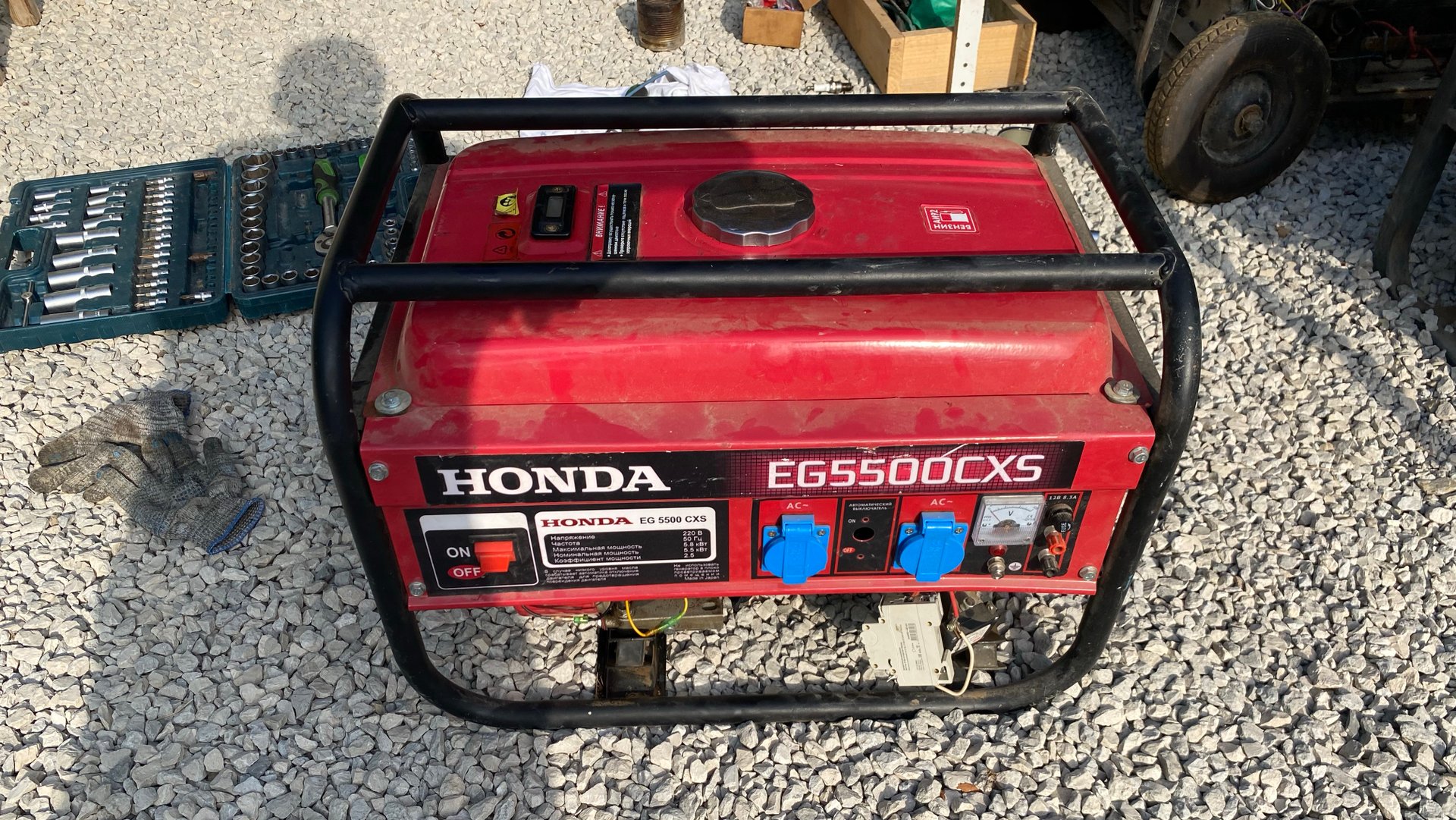 Бензогенератор глохнет под нагрузкой