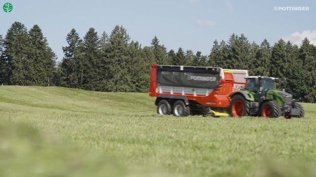 Прицеп подборщик Poettinger JUMBO 5000