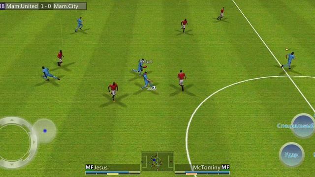 АПЛ. 11 раунд. Манчестер Юнайтед - Манчестер Сити (2-2).