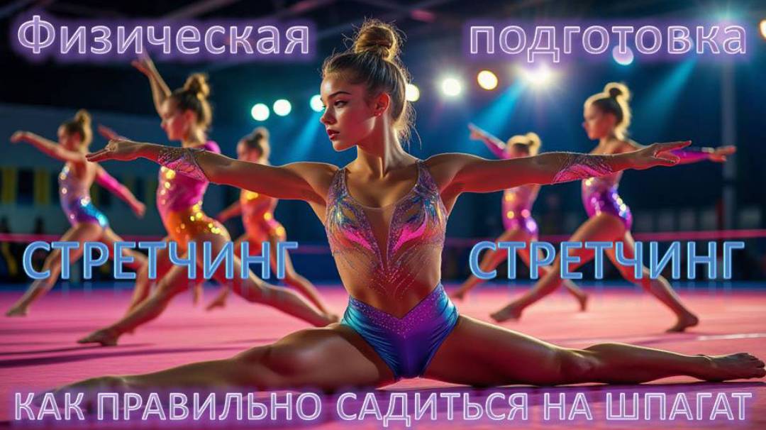 КАК ПРАВИЛЬНО САДИТЬСЯ НА ШПАГАТ. СТРЕТЧИНГ | ФИЗИЧЕСКАЯ ПОДГОТОВКА | ХУДОЖЕСТВЕННАЯ ГИМНАСТИКА