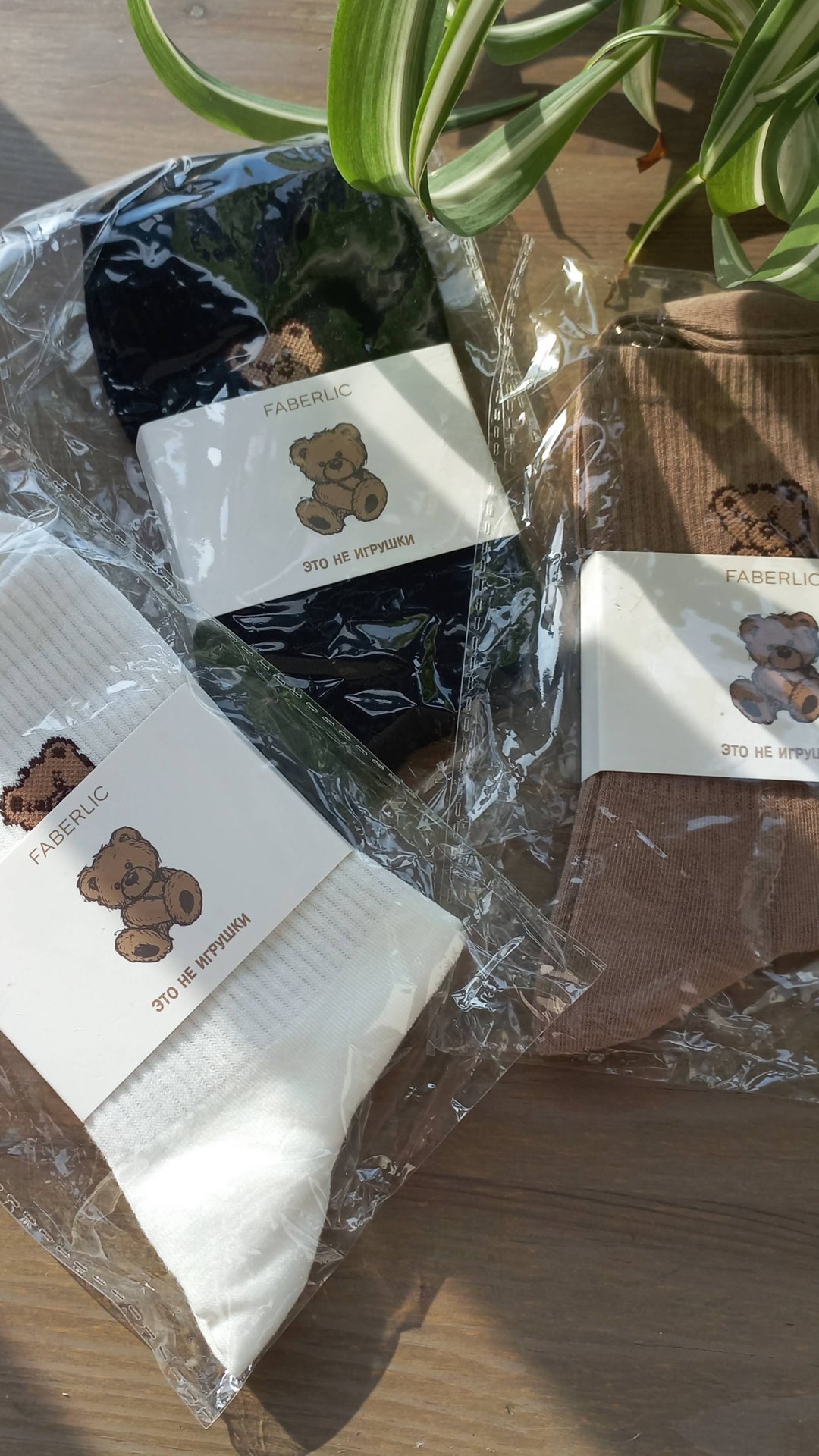 Это не игрушки Хлопковые женские носки с принтом Мишки