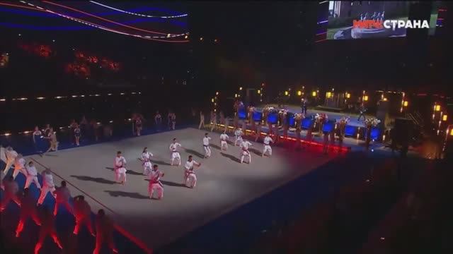 Школа Каратэ Кобудо Тацудзин на Концерте Лепса