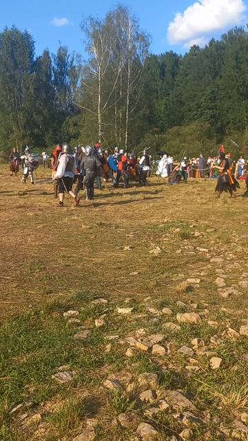 Реконский бой на Фэнтези Фесте 2025