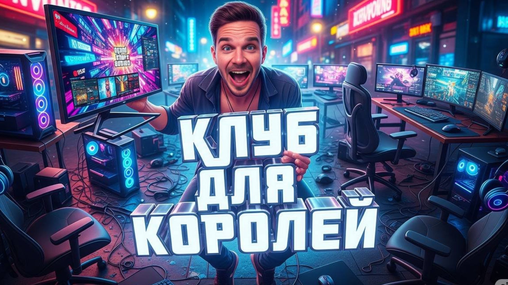 Компьютерный клуб, где тебя КОРМЯТ И МАССИРУЮТ ОДНОВРЕМЕННО!