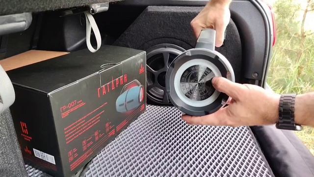 Обзор портативной колонки УРАЛ Гагарин ГР-007