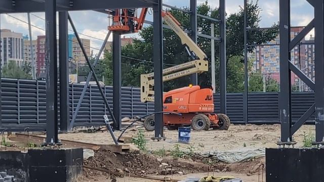 Монтаж склада 800м2 за неделю