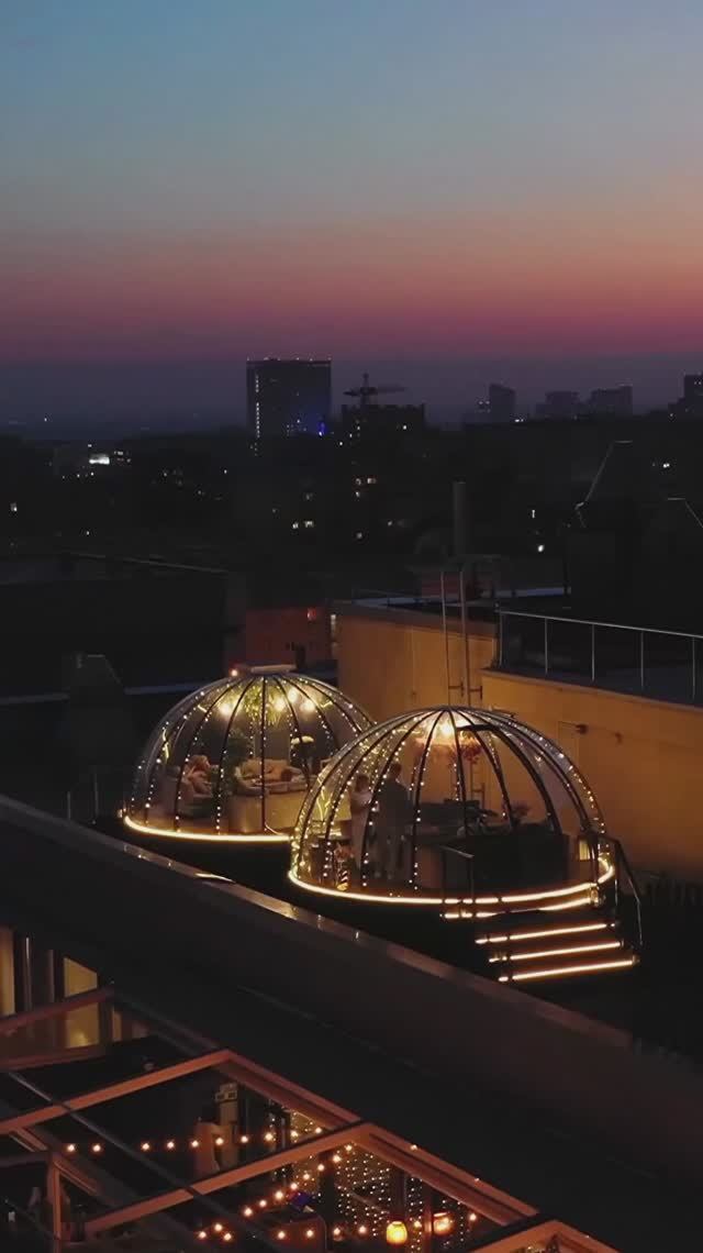 Беседки купольные для ресторанов на крыше | Заказать на cupol365.ru