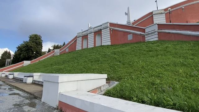 Нижний Новгород. 560 ступенек Чкаловской лестницы.