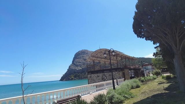 НОВЫЙ СВЕТ 2025-ТОП КУРОРТ ПРОГУЛКА ПО НАБЕРЕЖНОЙ ВЕСЕННИЙ КРЫМ 2025