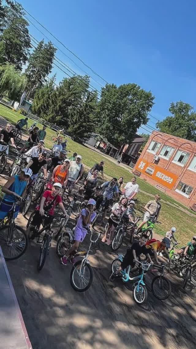 Велопрогулка с ребятами из церкви 💪🚲