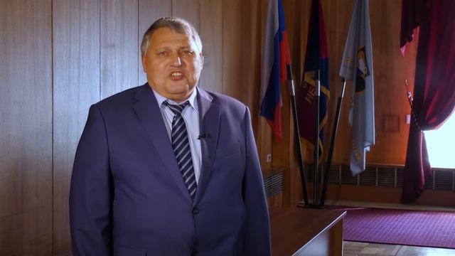 Председатель ГМПР А.А. Безымянных поздравляет с Днём металлурга