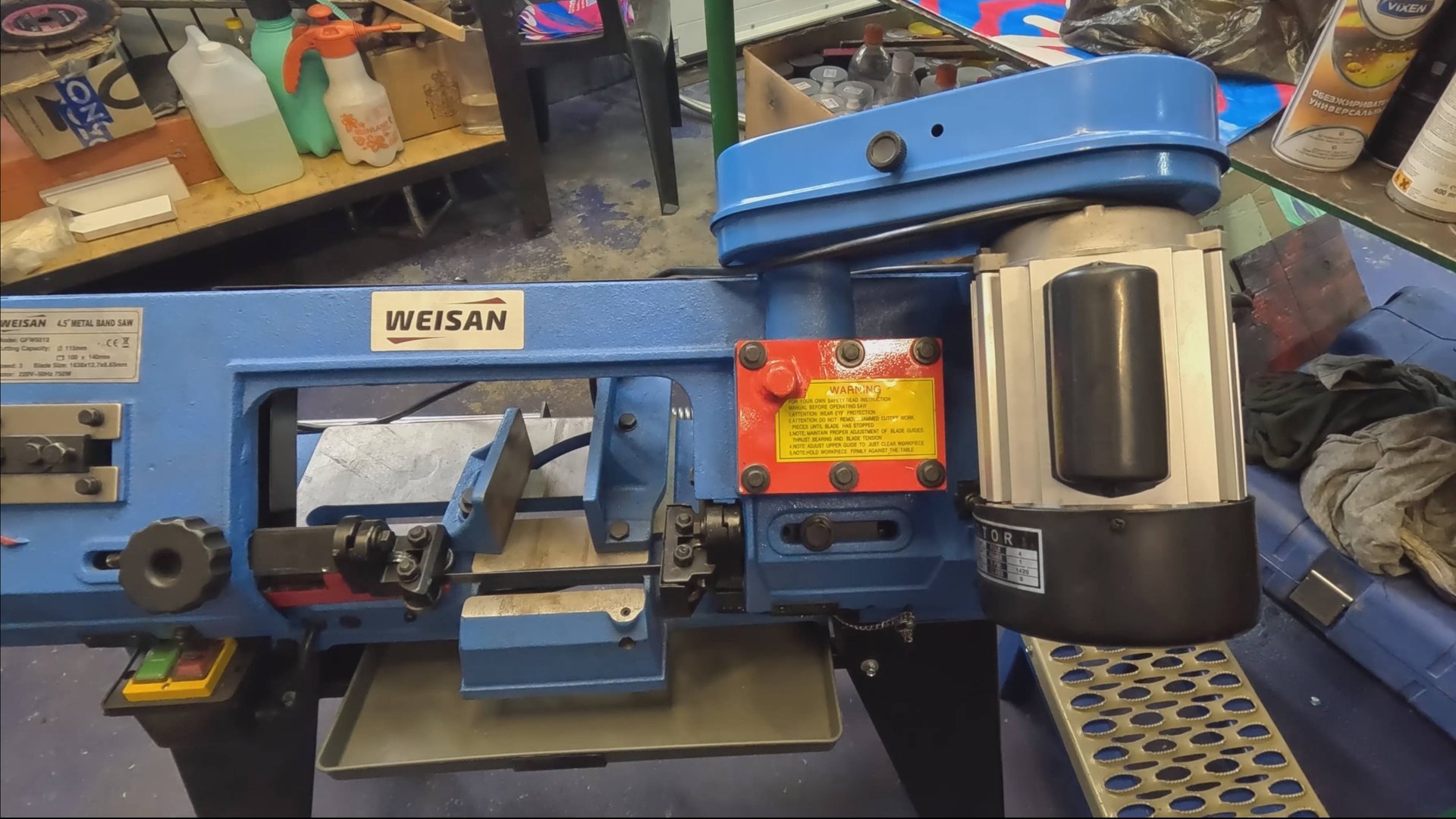 WEISAN GFW5012/. Дорабатываем и меняем масло.