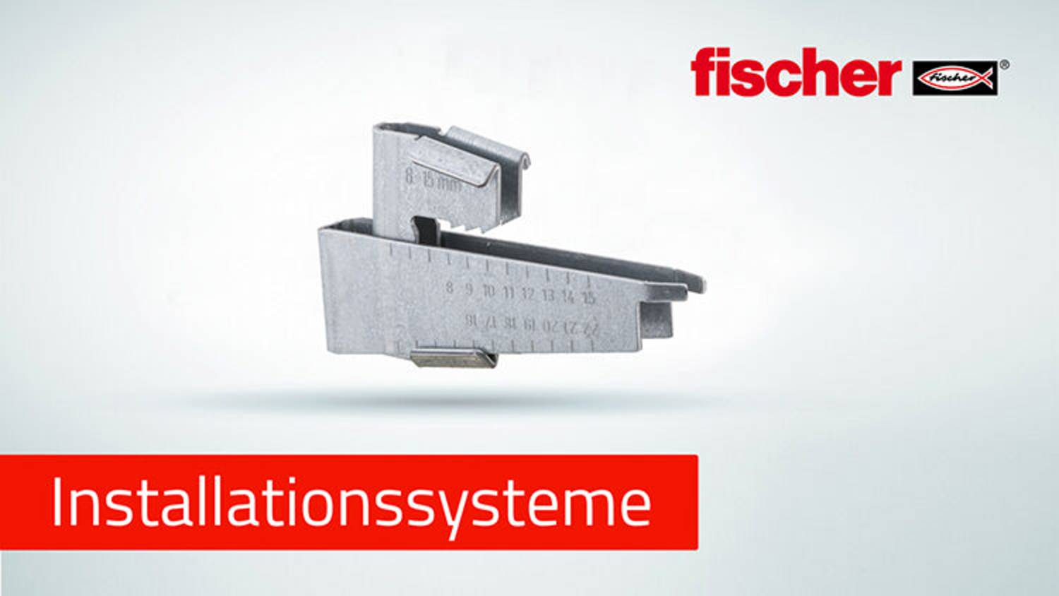 Montage an Stahltrдgern mit fischer Stahltrдger Klammer TKLS Steel Bite