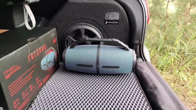 Прослушивание портативной колонки УРАЛ Гагарин ГР-007