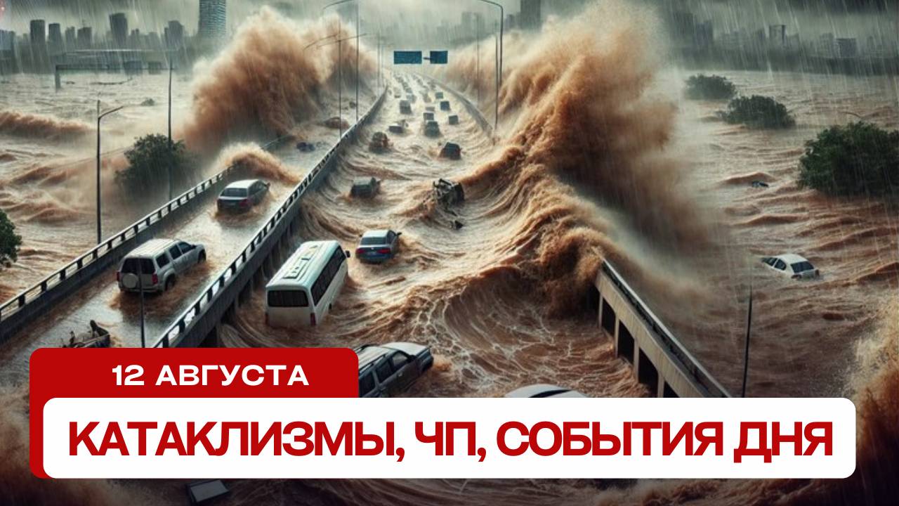 Новости сегодня 12.08.2025. Катаклизмы за день, ЧП, события дня!