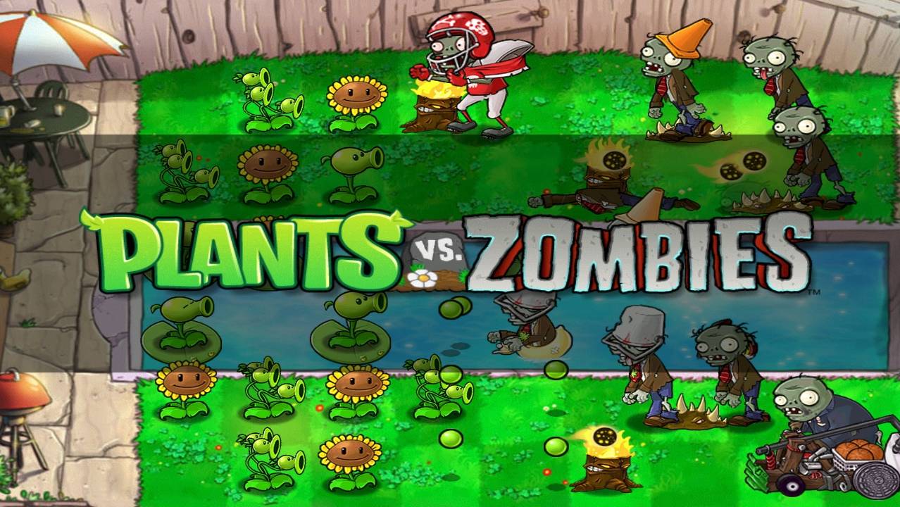 растение против зомби проходим локацию день