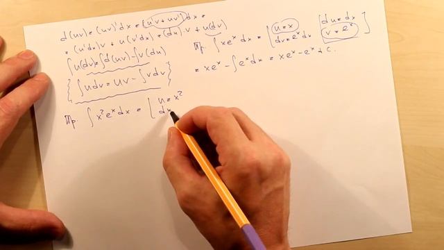 Интегрирование по частям. Тема