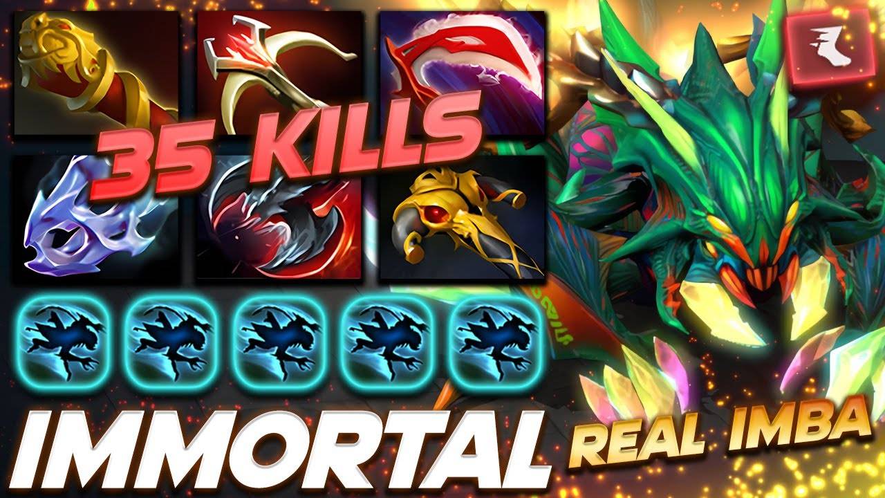 [ImmortaL]Керри-Вивер имба патча?Weaver 35 Kills Real Imba Bug