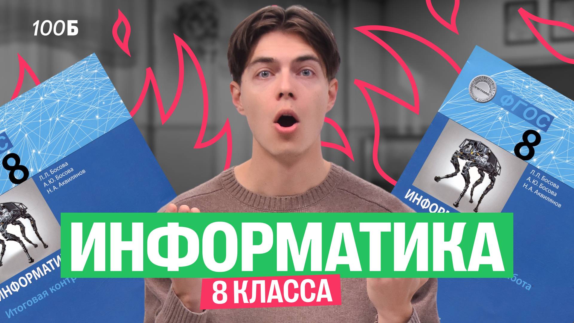 Информатика за 8 класс| 100балльный репетитор | Илья Сагалов | ОГЭ | ЕГЭ | ВПР