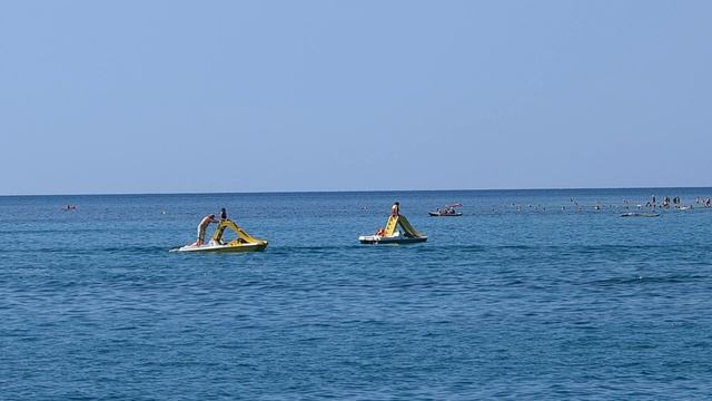 Евпатория 2025. Аншлаг на пляжах!!! Сезон в полном разгаре!!! 12.08.2025г.