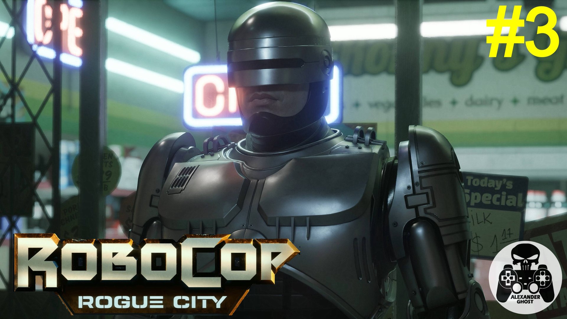 RoboCop: Rogue City - часть 3: Центр Города (Поиск Пепла)
