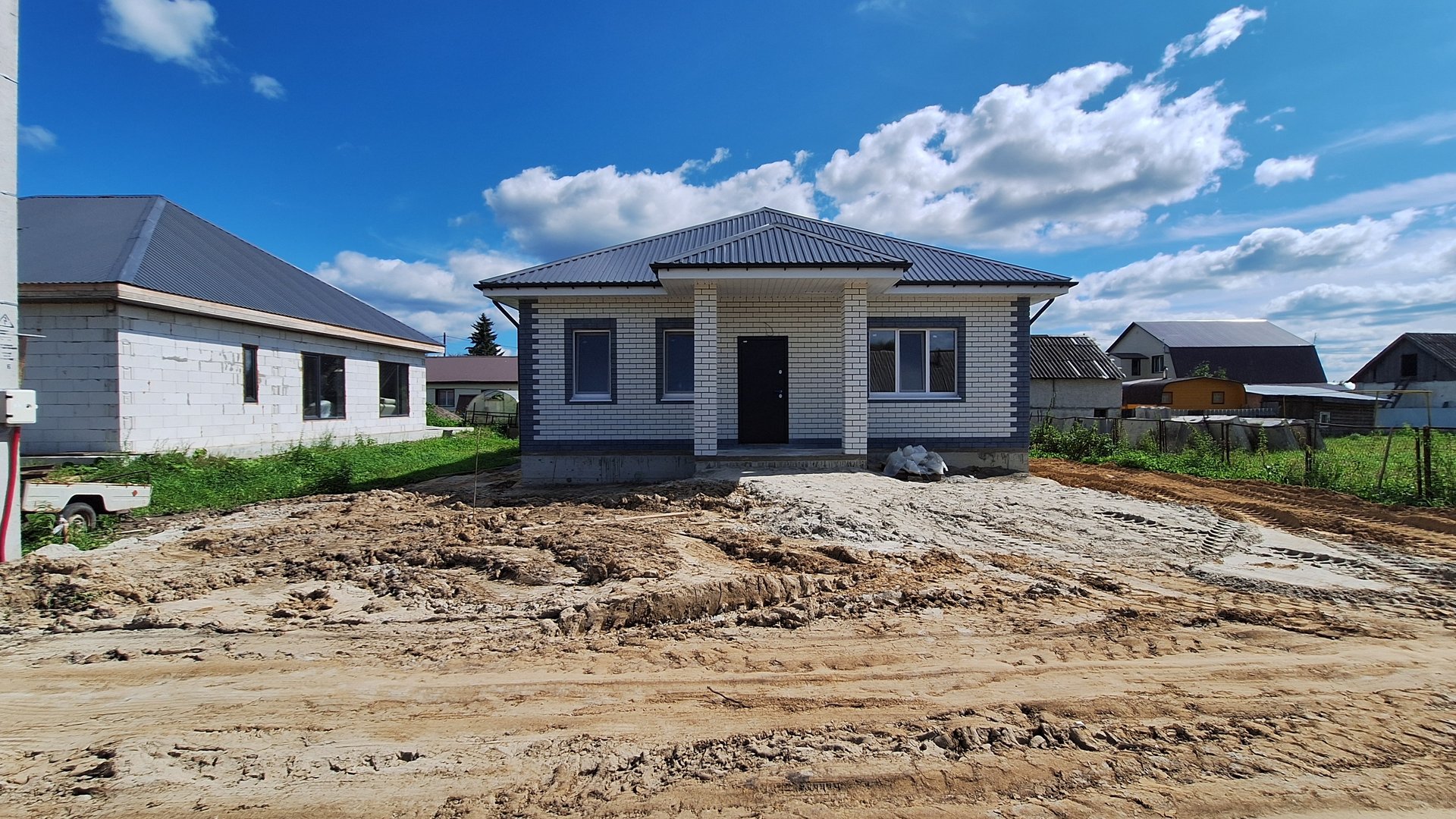 Обзор нового дома от Застройщика в пос. Винзили. купить дом в Тюмени по семейной ипотеке.