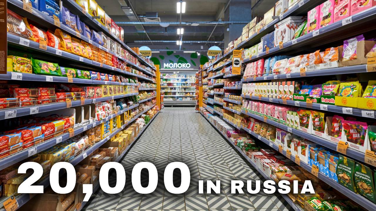 Russian TYPICAL Supermarket Tour (Not in Moscow)