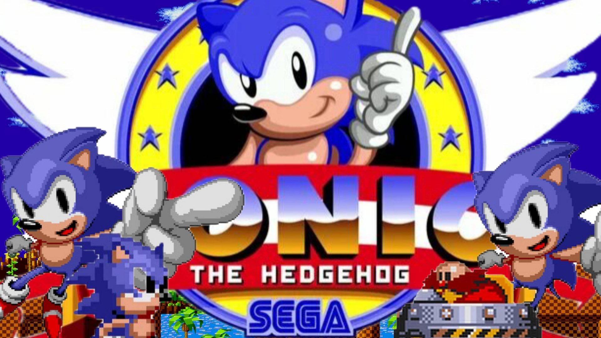 соник 1 часть 1 оригинальная игра от сеги очень трудно