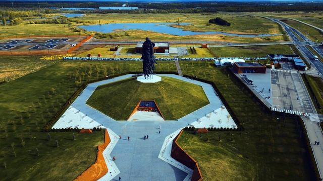 Мемориал советскому солдату близ города Ржев