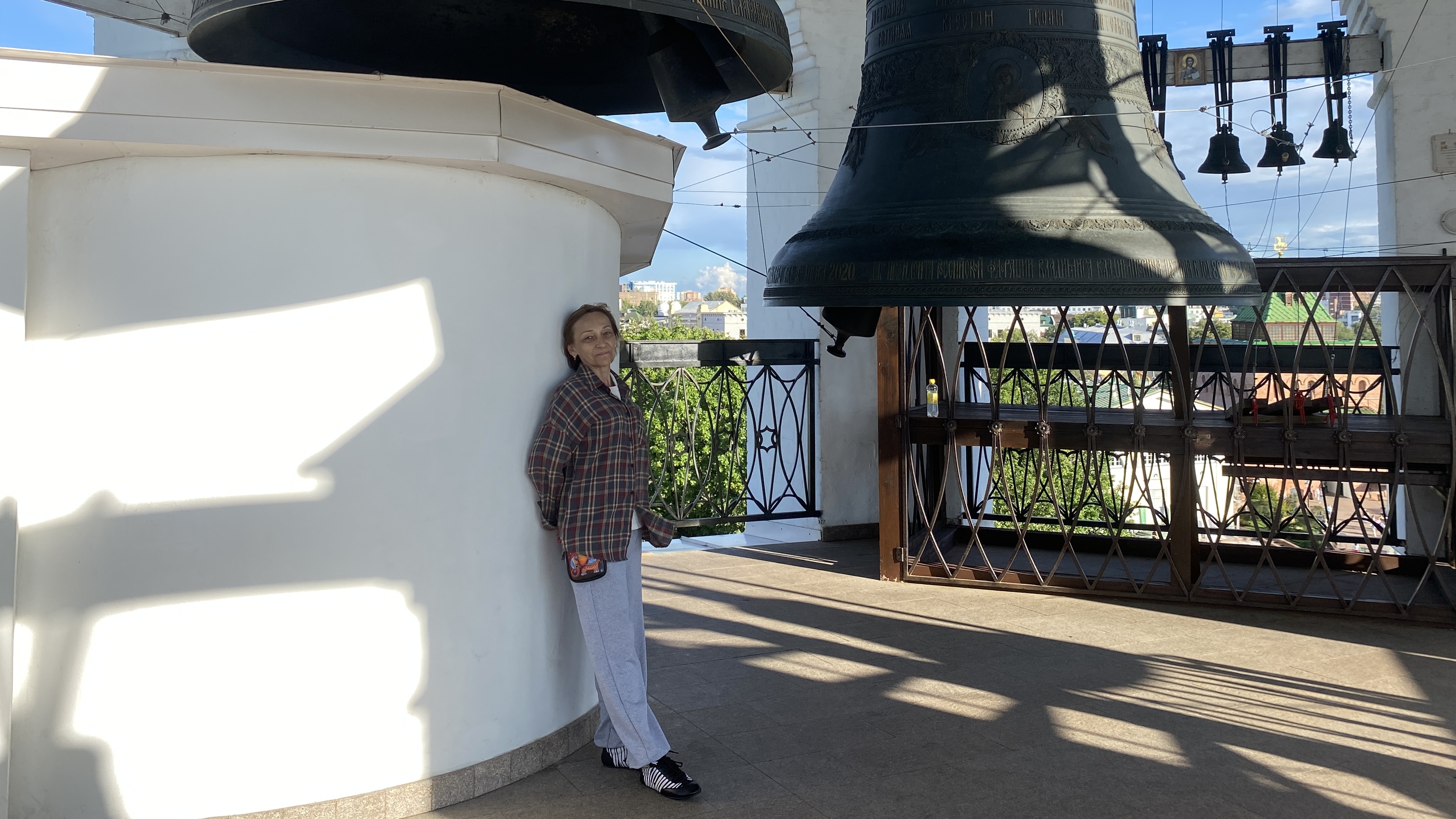 Нижний Новгород. Взгляд на город с колокольни.