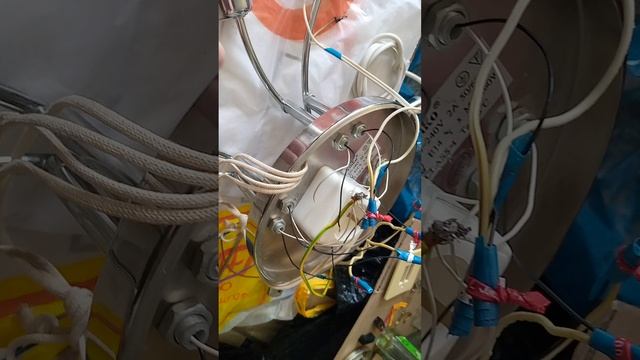 Подключение на 2 клавиши выключателя люстры на 8 ламп Tinko.Часть4