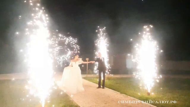 Вертушка фонтанов 2 метра по 12 фонтанов, Дорожка из фонтанов 4 метра 4 штуки