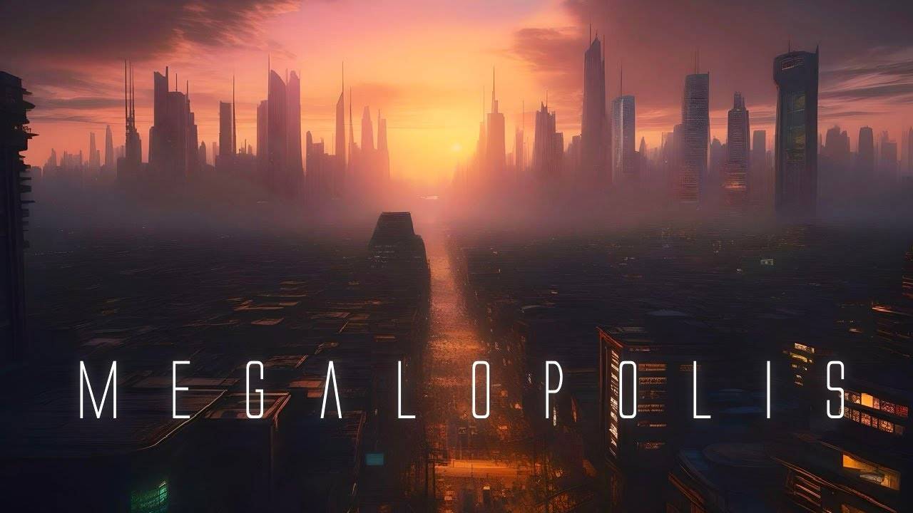 Megalopolis // Dystopian Sci-Fi Music for Building a MegaCity [CYBERPUNK Ambience]