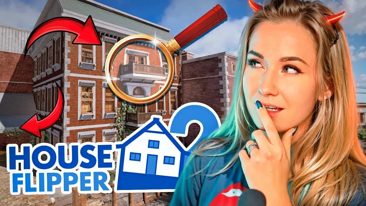ремонт дома с секретами с Олегом //house flipper 2