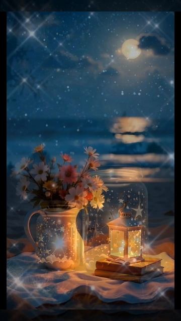 Открытка с пожеланием доброй ночи!