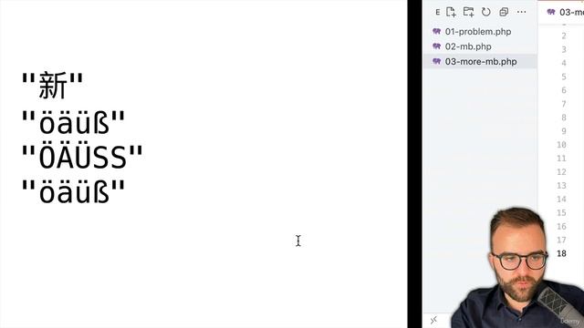 36-03. Advanced Multibyte String Functions