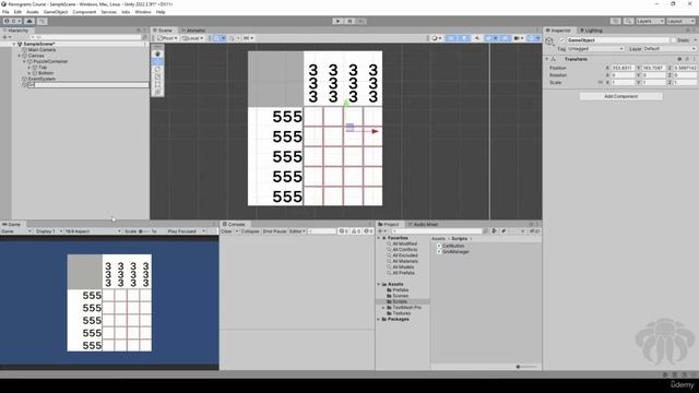 Udemy - Build Your Own Nonogram Puzzle Game in Unity (C#)