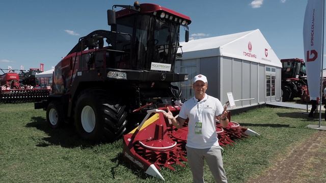 Комбайны Гомсельмаш и Брянсксельмаш на Всероссийском Дне поля - 2025