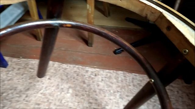 Ремонт старого стула на даче. 2021 г.