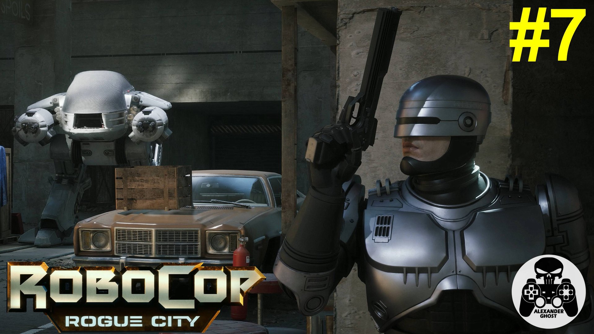 RoboCop: Rogue City - часть 7: Металлургический Завод. Больница