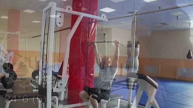 Жим лёжа в 56 лет. Девять недель, два раза в неделю. Поддерживающая. Мц1. Д3.