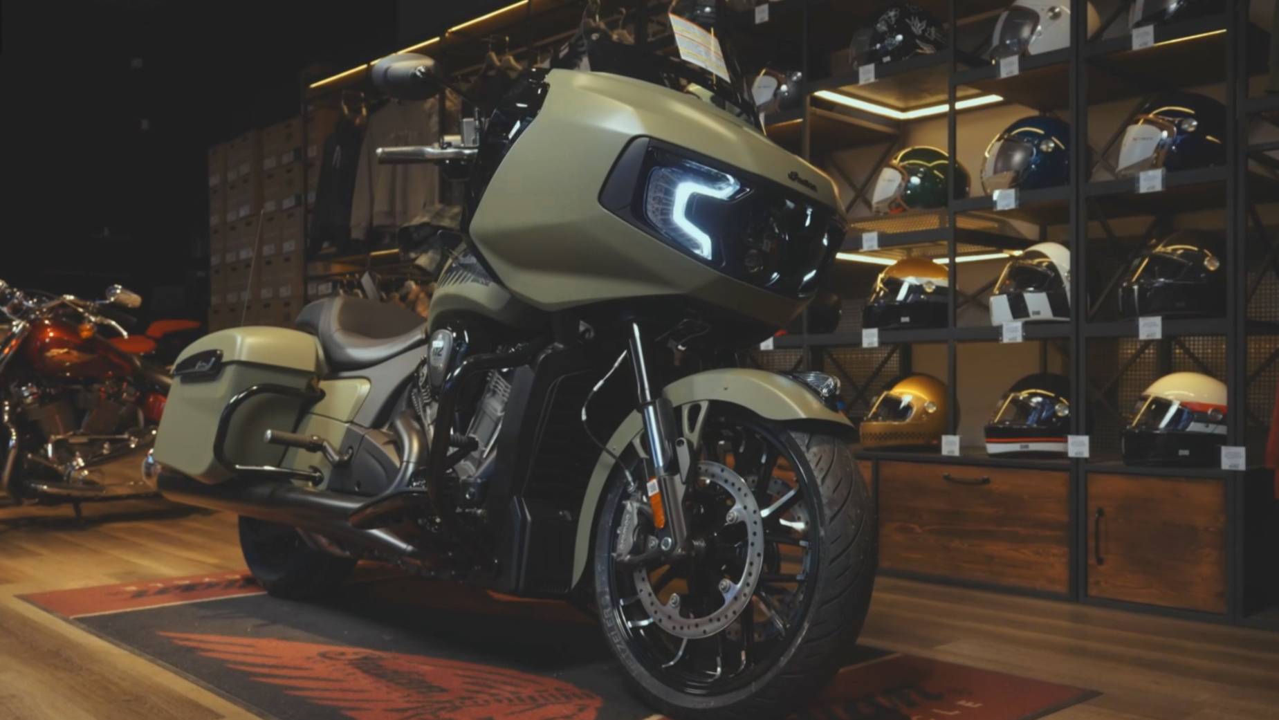 ЛУЧШИЙ бэггер из существующих ! INDIAN CHALLENGER 112 2025 MOSS GREEN в #PROMOTO !
