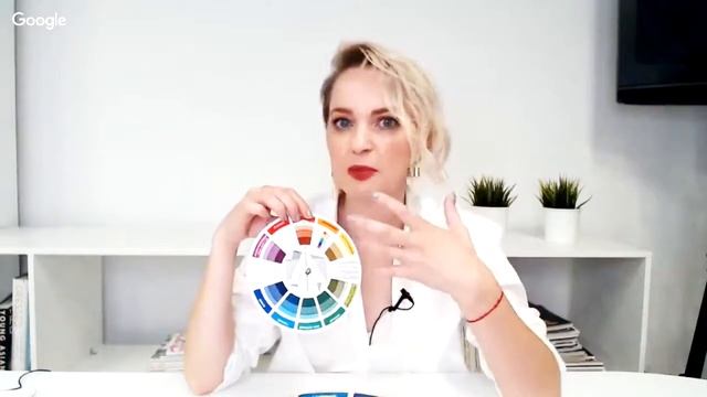 Запись вебинара «Как работать с цветовым кругом». Ведущая Василиса Цой
