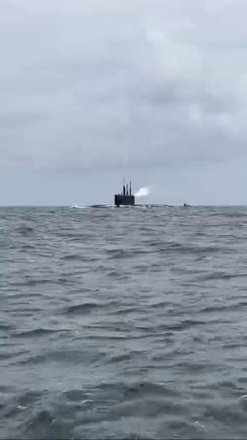 ДЭПЛ "Кронштадт" в Балтийском море.