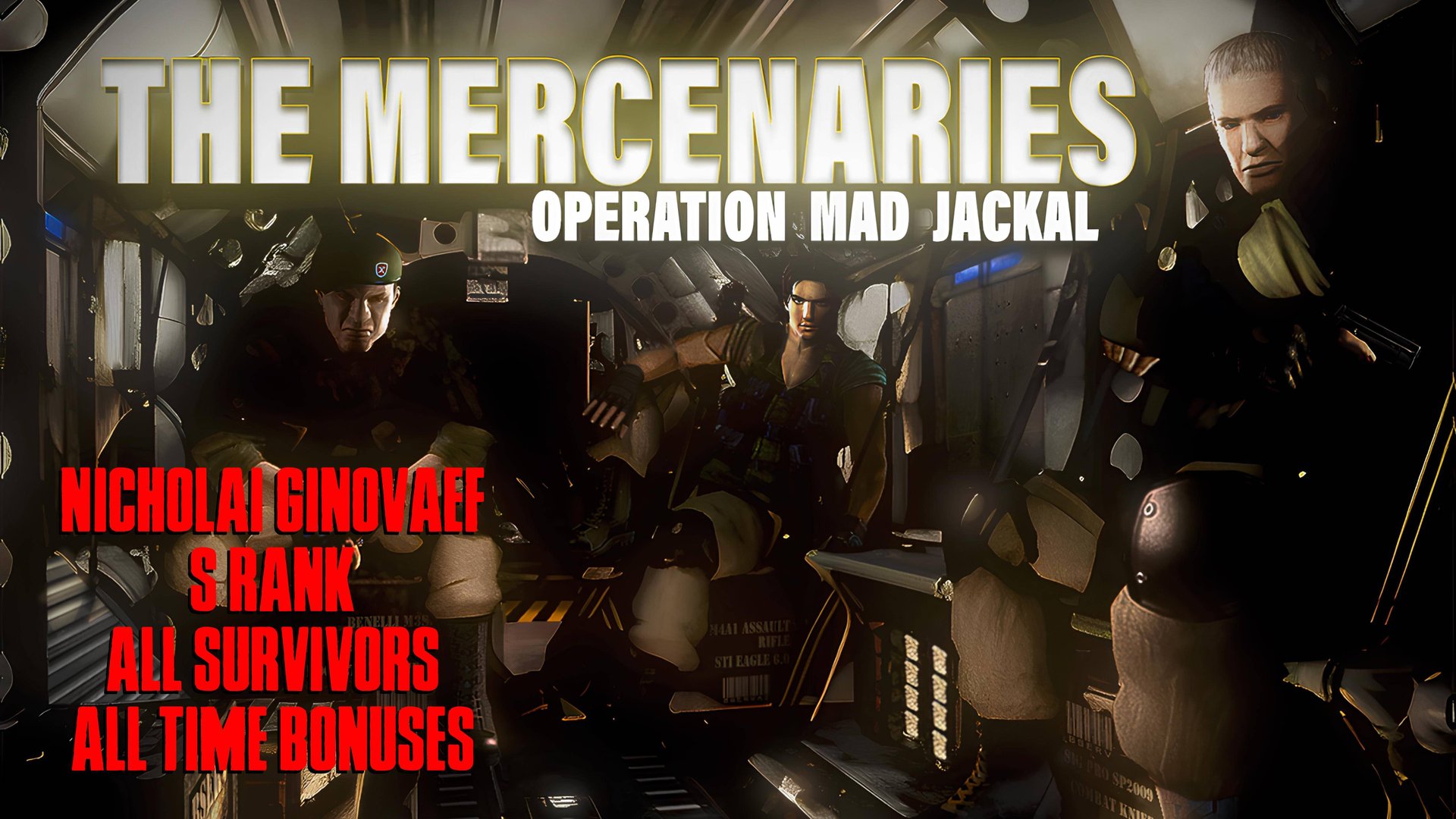 Resident Evil 3: Nemesis - Mercenaries - Nicholai Ginovaef (Николай Зиновьев) (Версия Б/К)