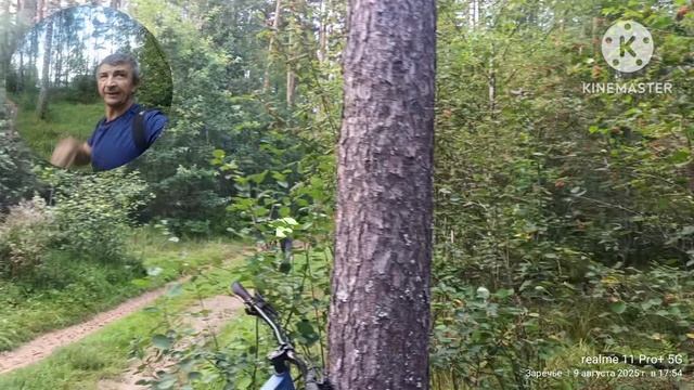 Покатушки на великах с Ванюшкой близ Калинкино.