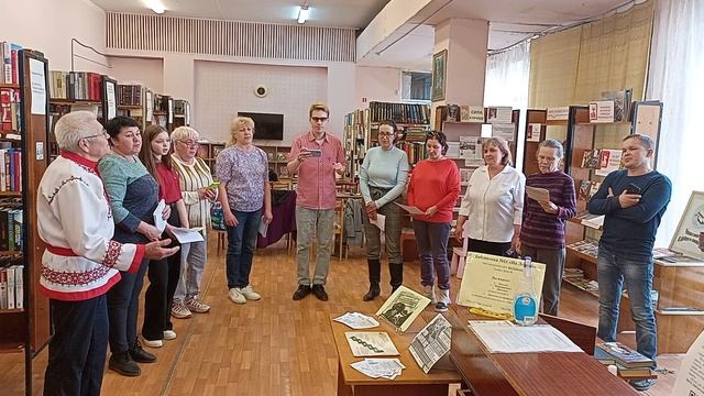 Песня участников клуба чувашского языка и культуры