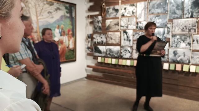 Открытие персональной выставки «СТЕПАН ОРЛОВ. СТОЛБЫ И СТОЛБИСТЫ» в музее художника Б. Я. Ряузова